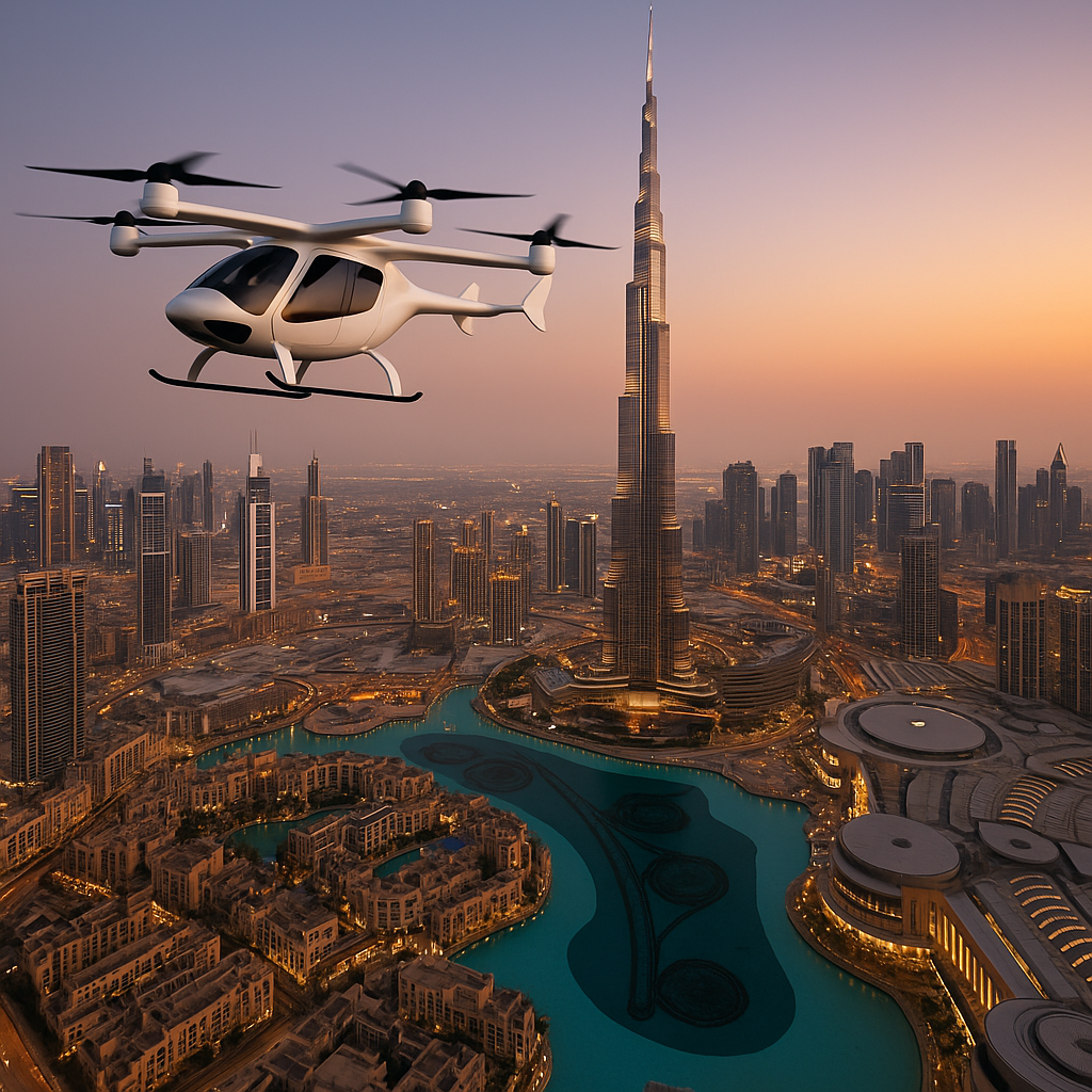 Dubai’s Flying Taxis in 2026: A Travel Game-Changer - Golden Adventure ...